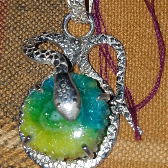925 Sterling Silver | Jewelry | New Sterling Silver Snake Tye Dyed ...